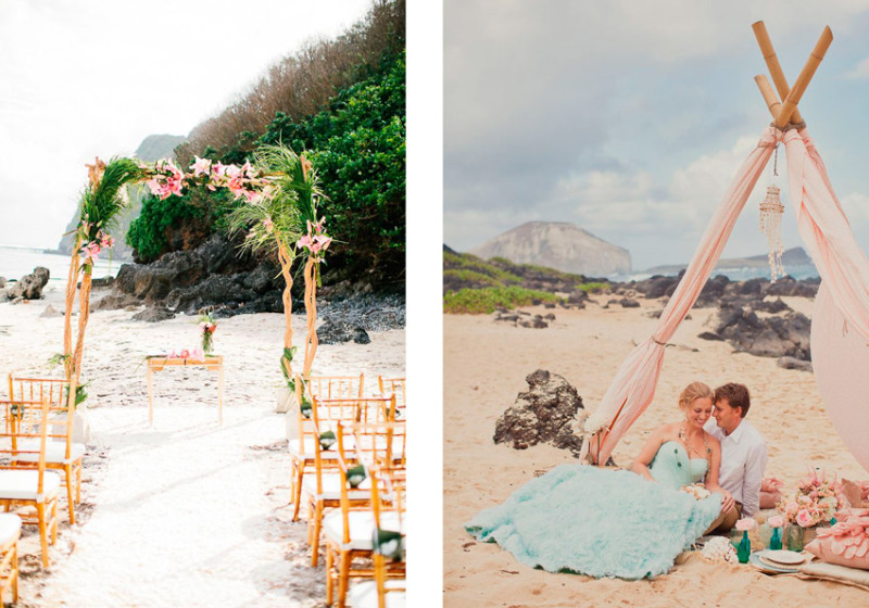 26 ideas originales para decorar un altar de boda | Bodas