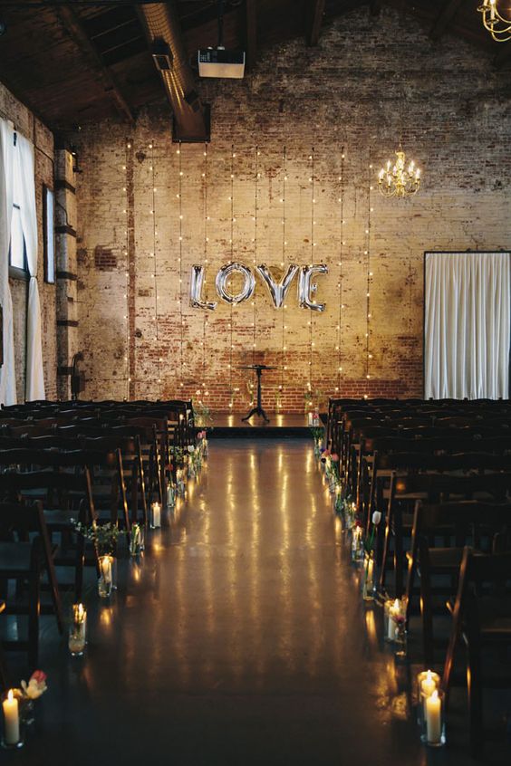 26 ideas originales para decorar un altar de boda | Bodas