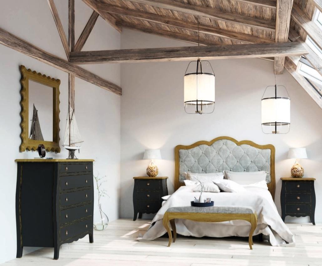 Cabecero cama romántico tapizado con capitoné | Bohemian and chic